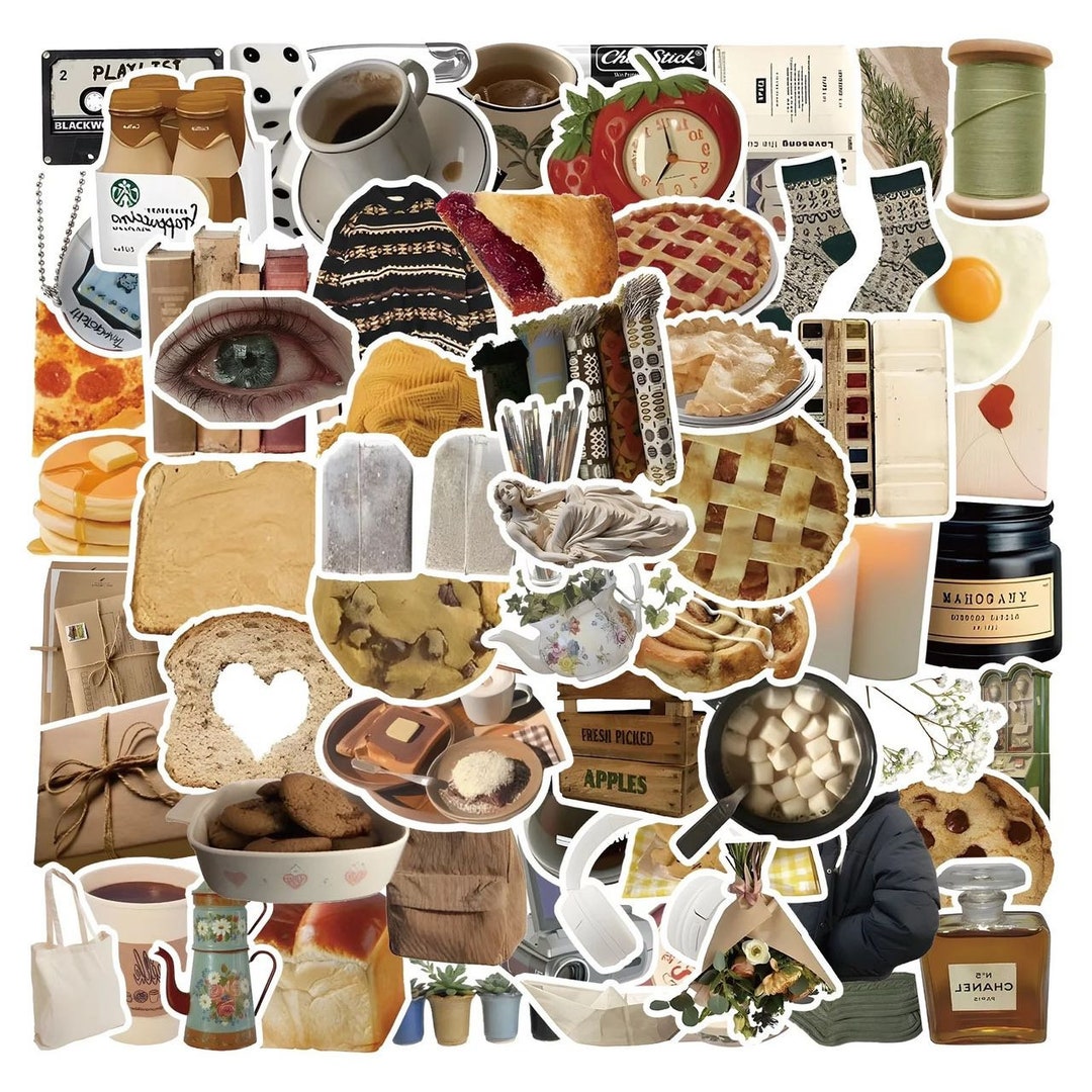 50pcs Vintage Cartoon Best Thing Stickers Pack Gifts for Decoration ...