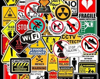 Car Funny Warning Sticker - Etsy