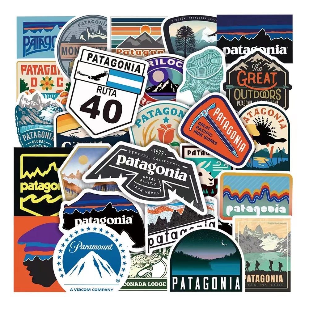 100pcs Adventure Outdoor Nature View National Stickers - Etsy