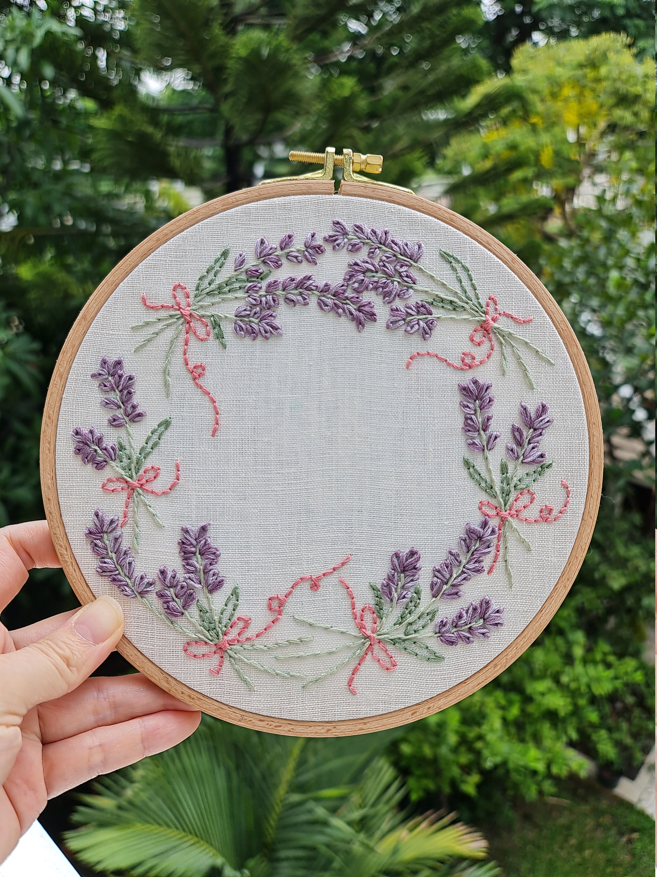 Lavender Overload Pattern for Embroidery, DIY Embroidery PDF Pattern - Etsy