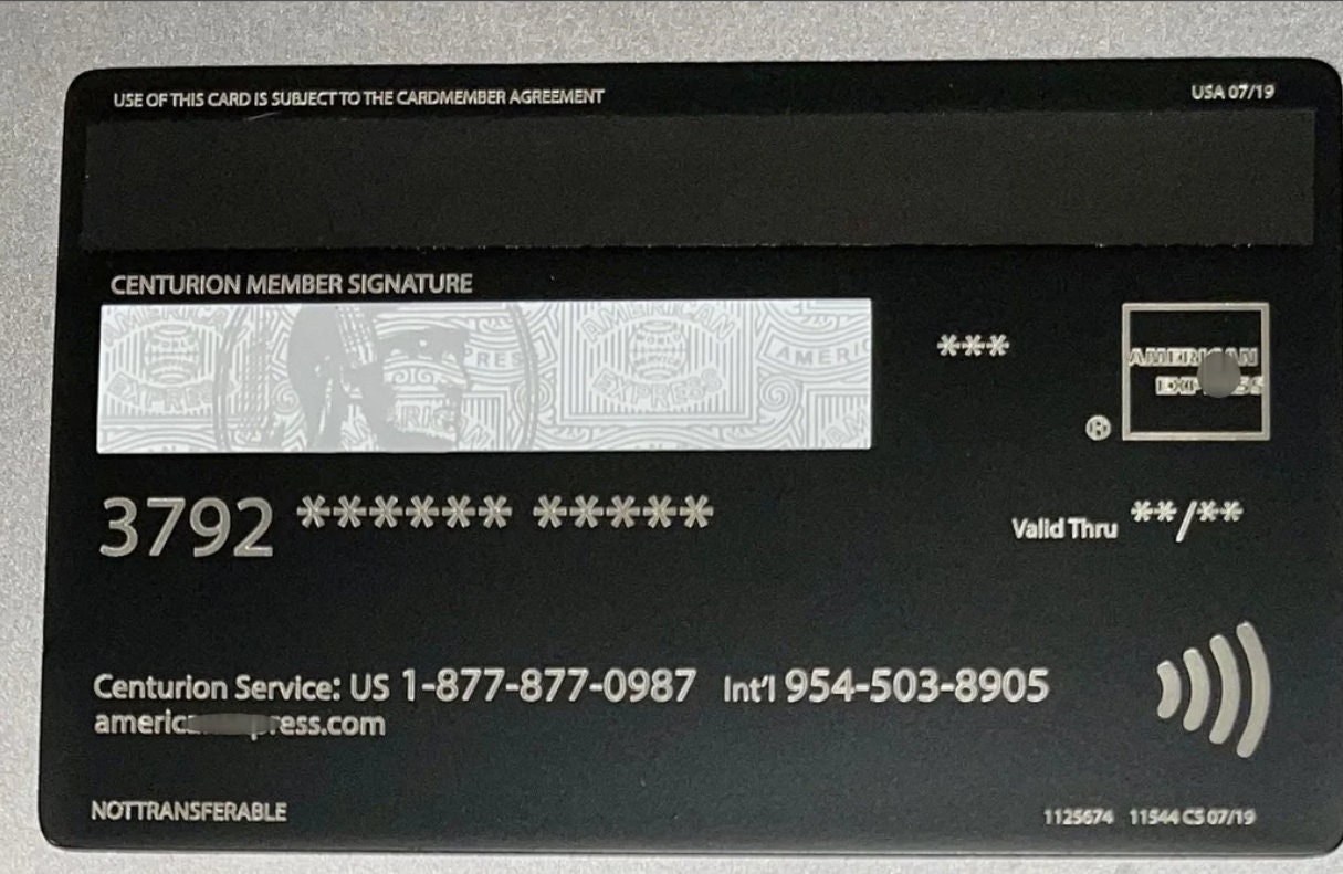 Personalised High Quality AMEX Black Metal Centurion Card - Etsy