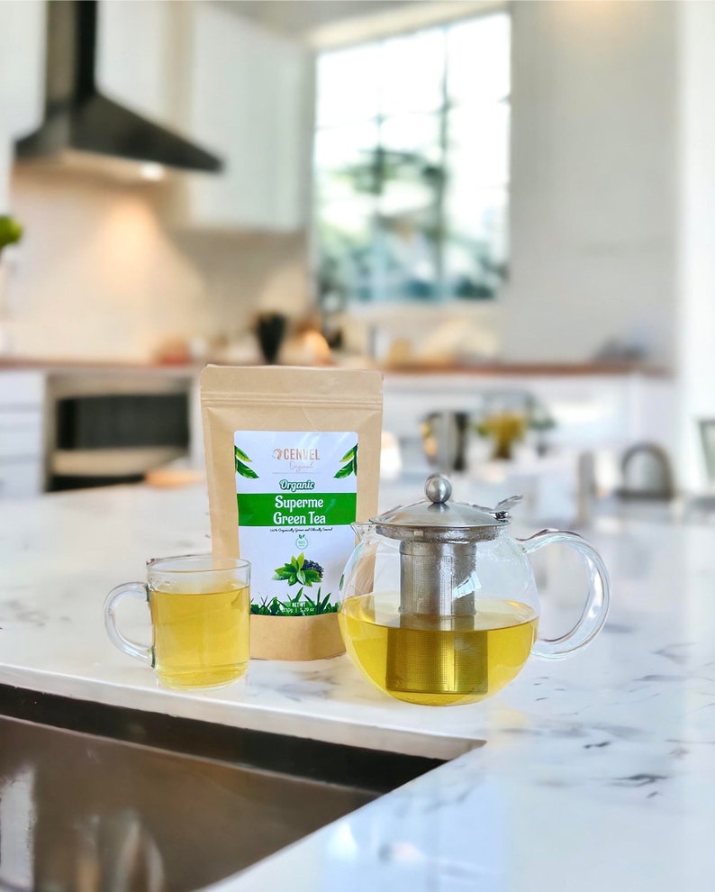 Organic Loose Green Tea Leaves | 100% Pure Natural Green Tea | Single ...