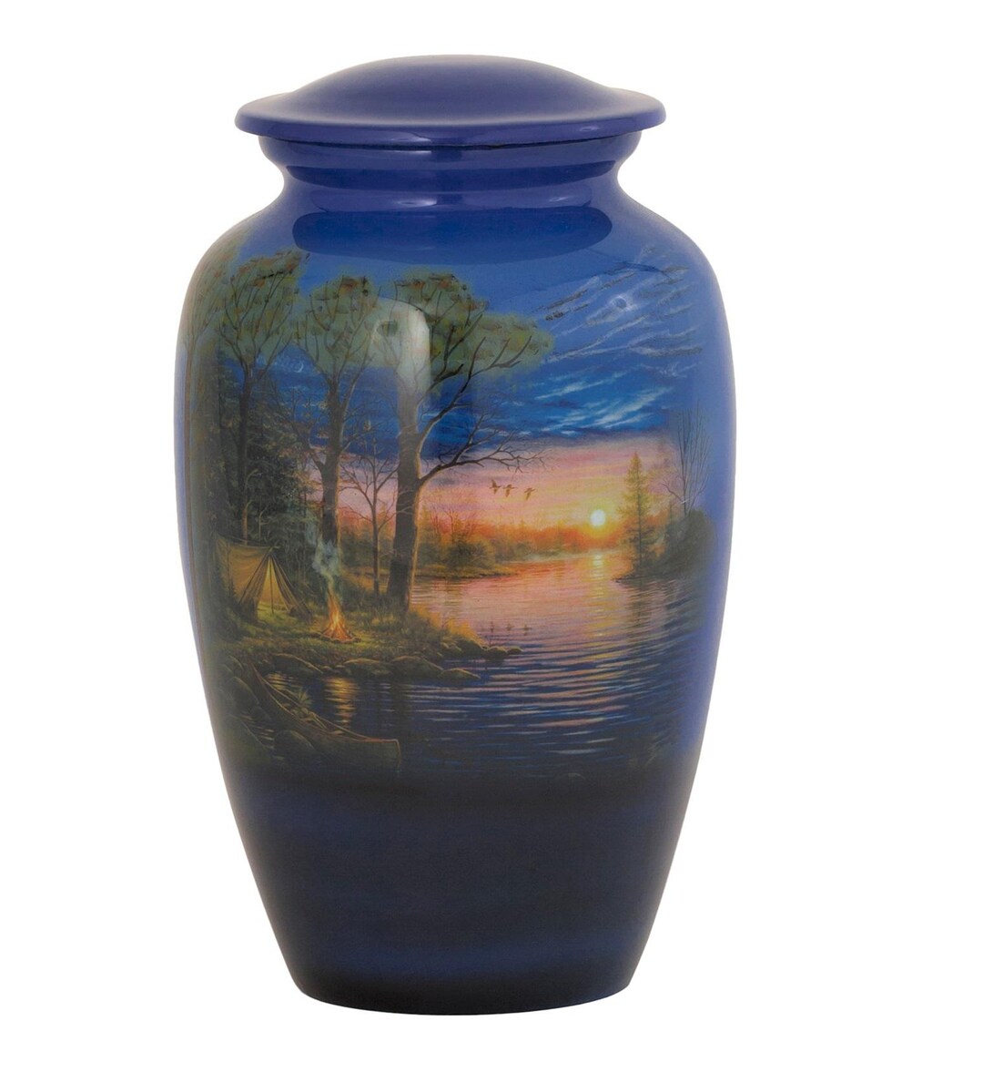 Evening Campfire Urn – A Tranquil Tribute for the Nature Lover’s Spirit ...
