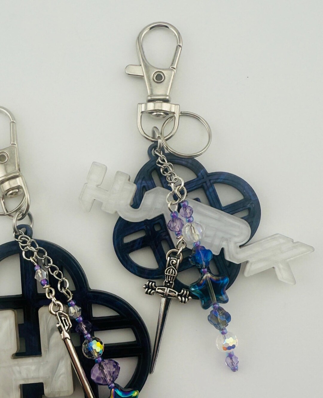 Netflix K-pop Demon Hunters Keychains-huntrix Inspired, Handmade K-pop ...