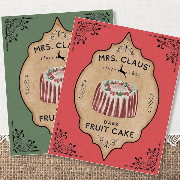 Mrs Claus Bakery Sign - Etsy