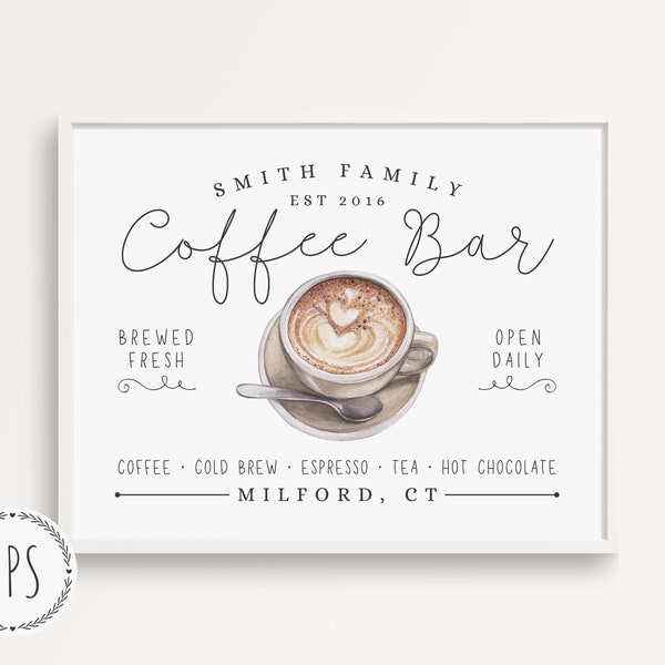 Coffee Station - Etsy