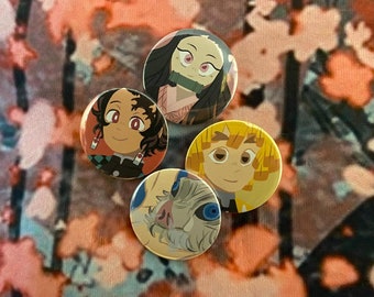 Anime Buttons - Etsy