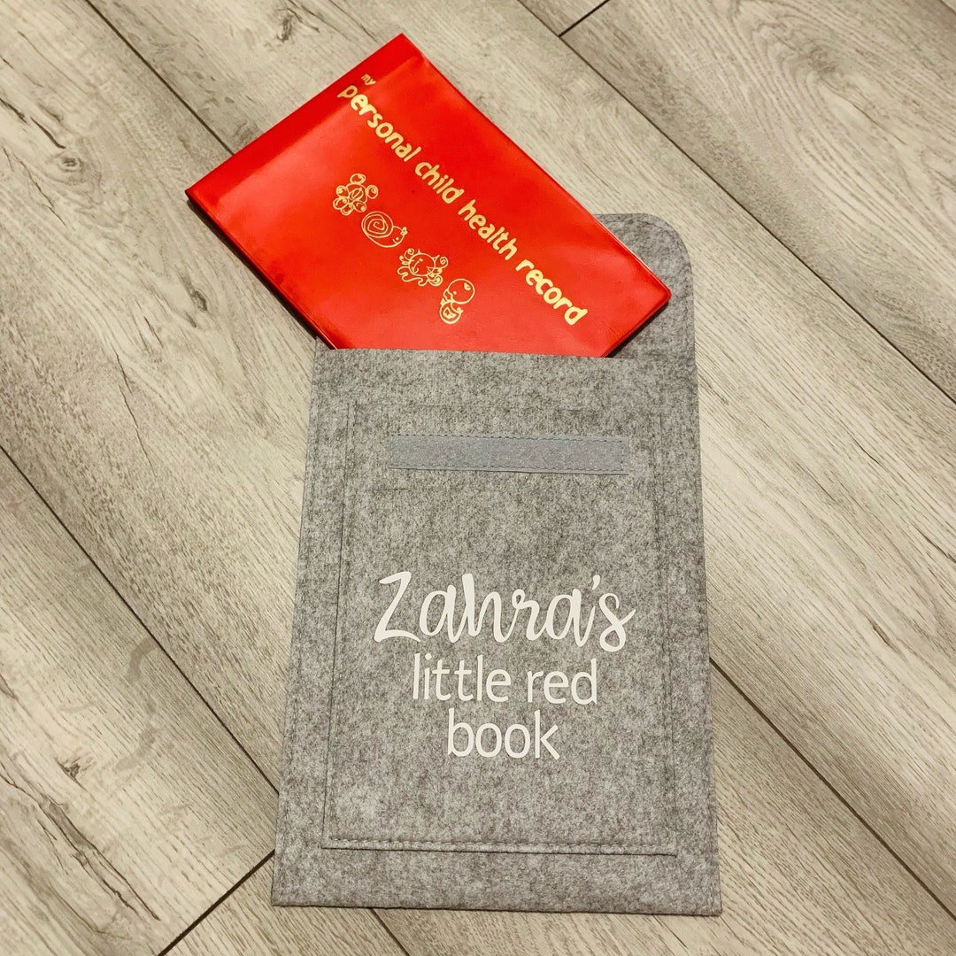 Red Book Cover Health Record Cover Little Red Book Cover, New Baby Gift ...