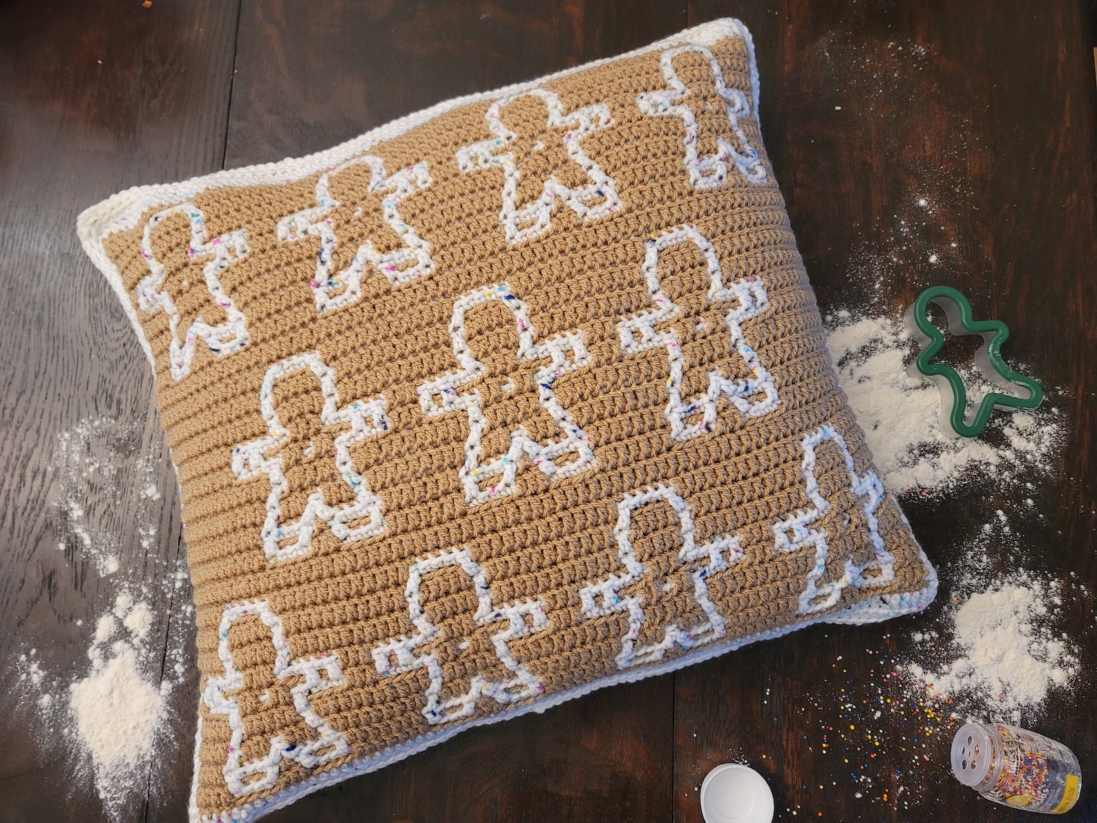 Gingerbread Overlay Mosaic Crochet PATTERN ONLY - Etsy