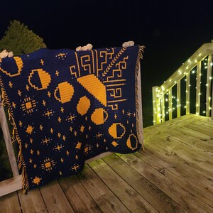 Night Sky Crochet PATTERN - Etsy