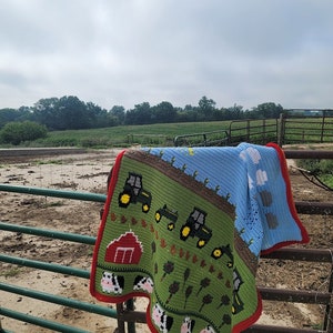 Farmtastic Mosaic Crochet PATTERN - Etsy UK