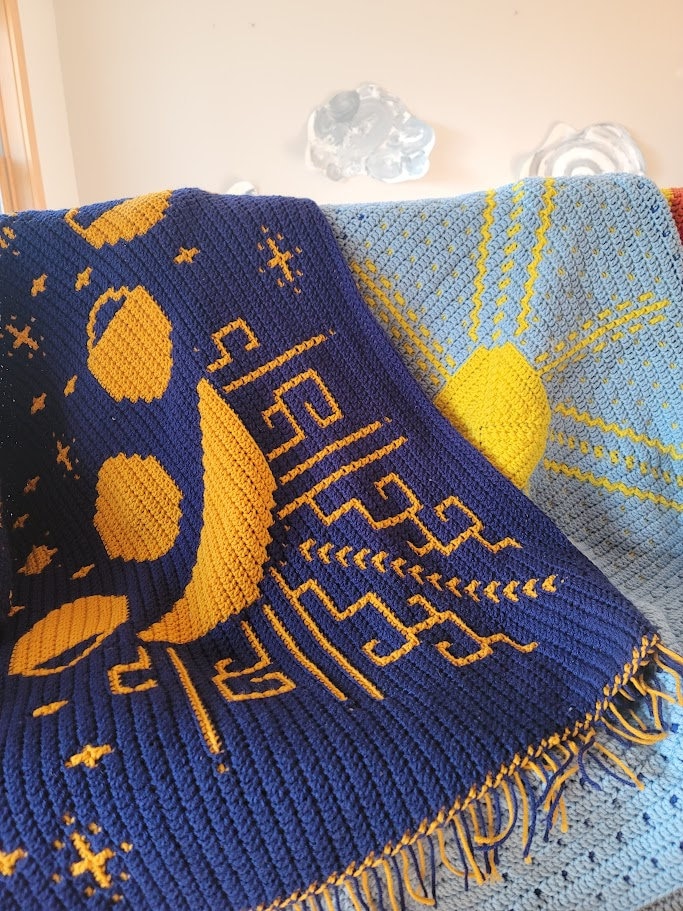 Night Sky Crochet PATTERN - Etsy