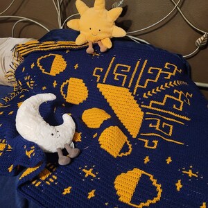 Night Sky Crochet PATTERN - Etsy