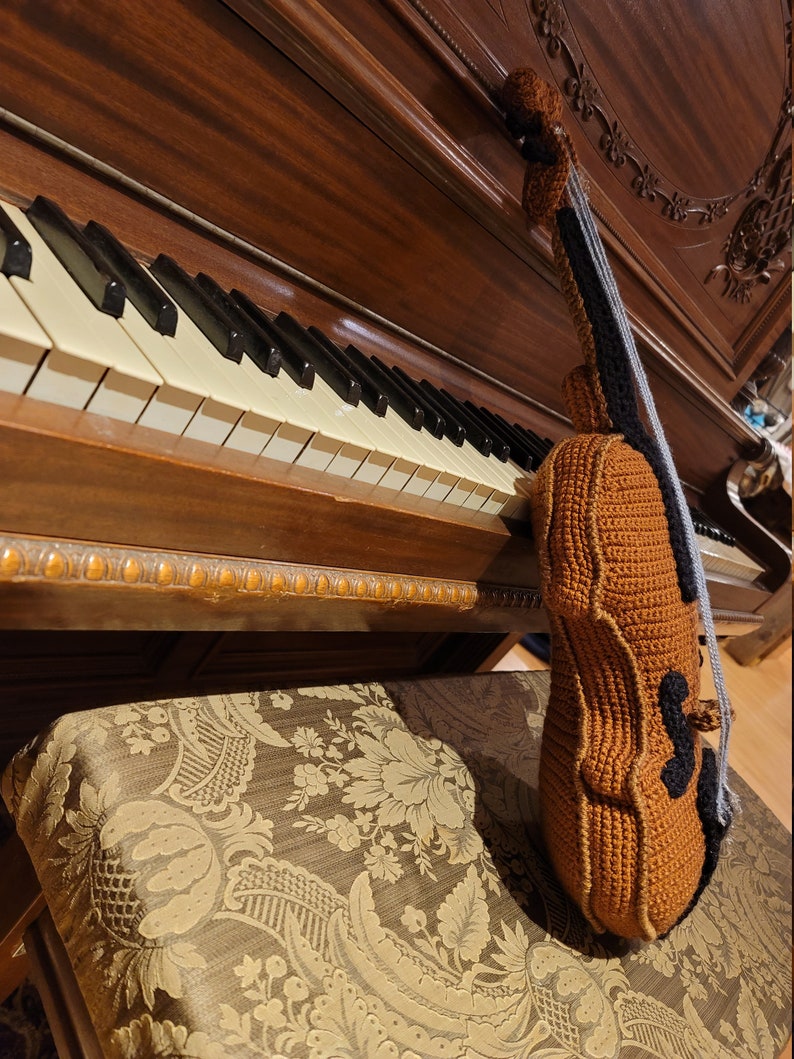 Violin Plush Crochet PATTERN - Etsy