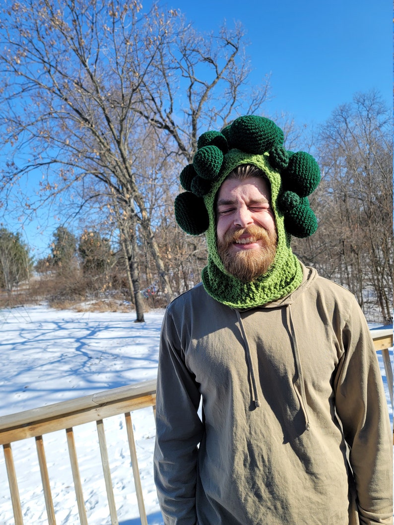 Broccoli Hood Crochet PATTERN - Etsy