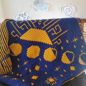 Night Sky Crochet PATTERN - Etsy