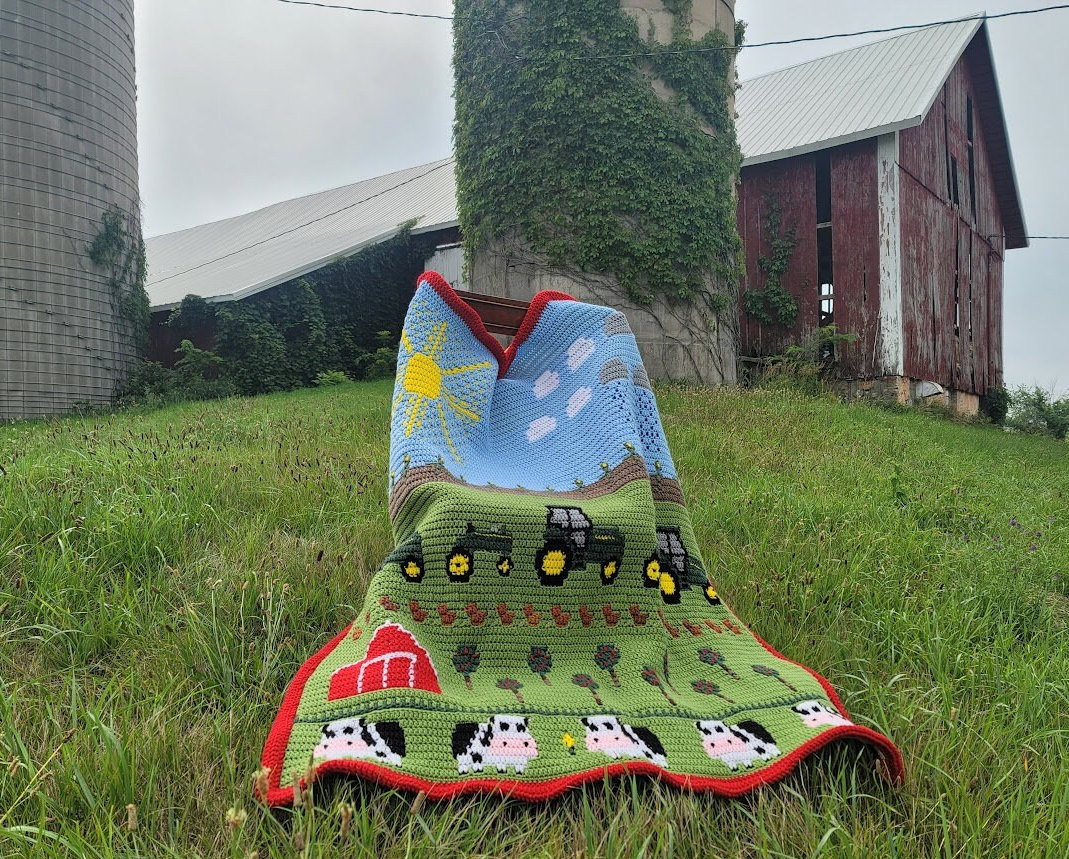 Farmtastic Mosaic Crochet PATTERN - Etsy Canada