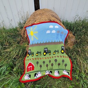 Farmtastic Mosaic Crochet PATTERN - Etsy UK