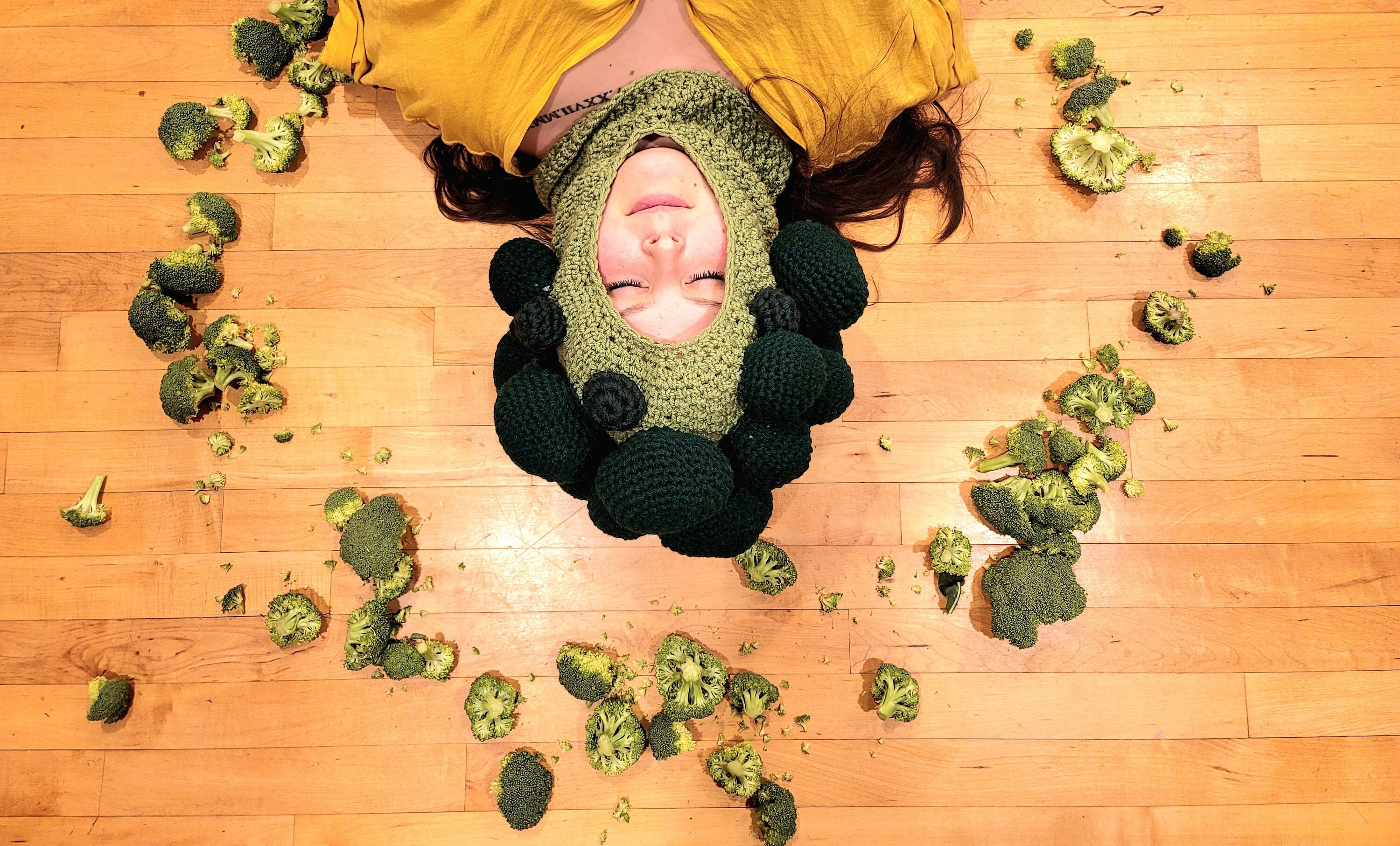 Broccoli Hood Crochet PATTERN - Etsy