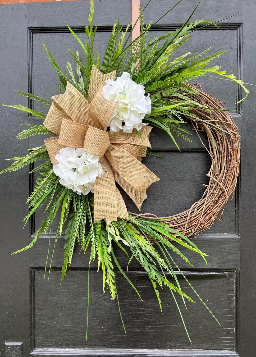 Everyday Farmhouse Year Round Wreath Everyday Hydrangea Wreaths for ...