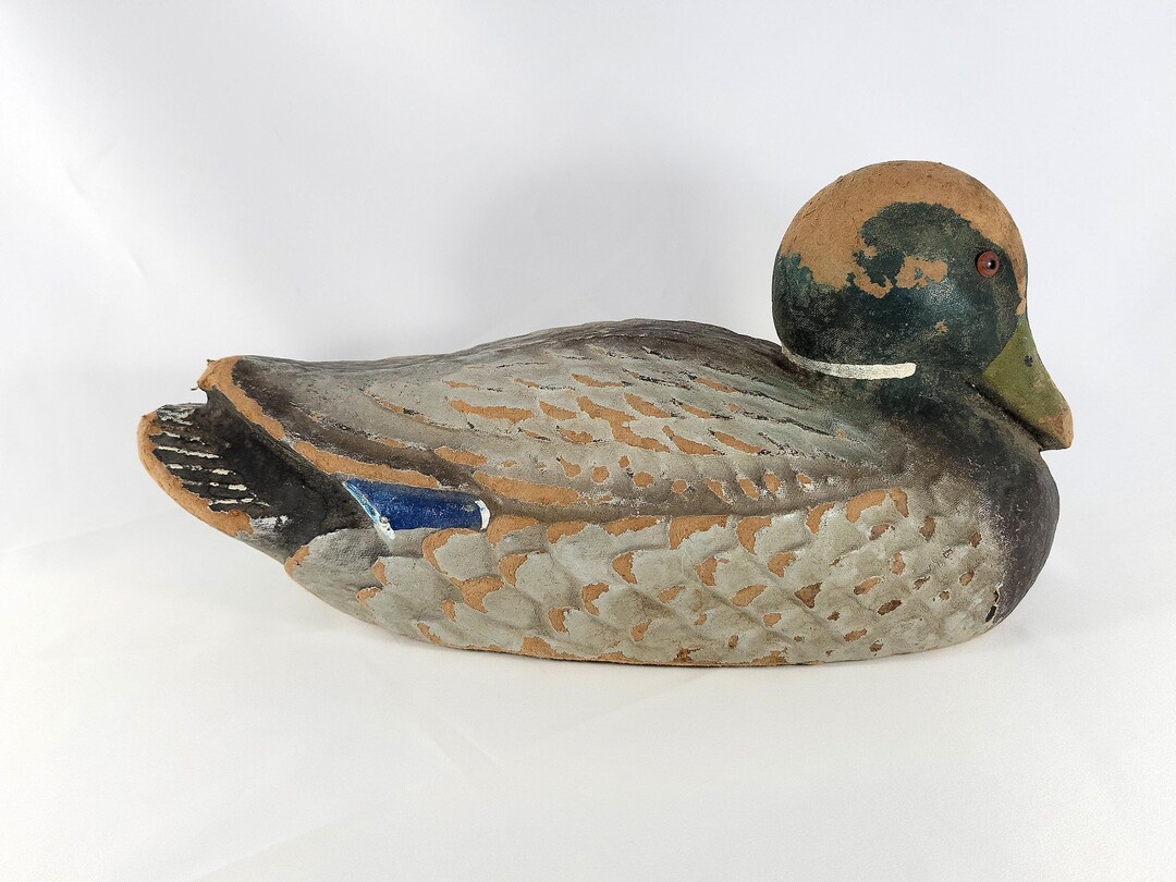 Mallard Duck Decoy Vintage Carry Lite Decoy Vintage Lake - Etsy