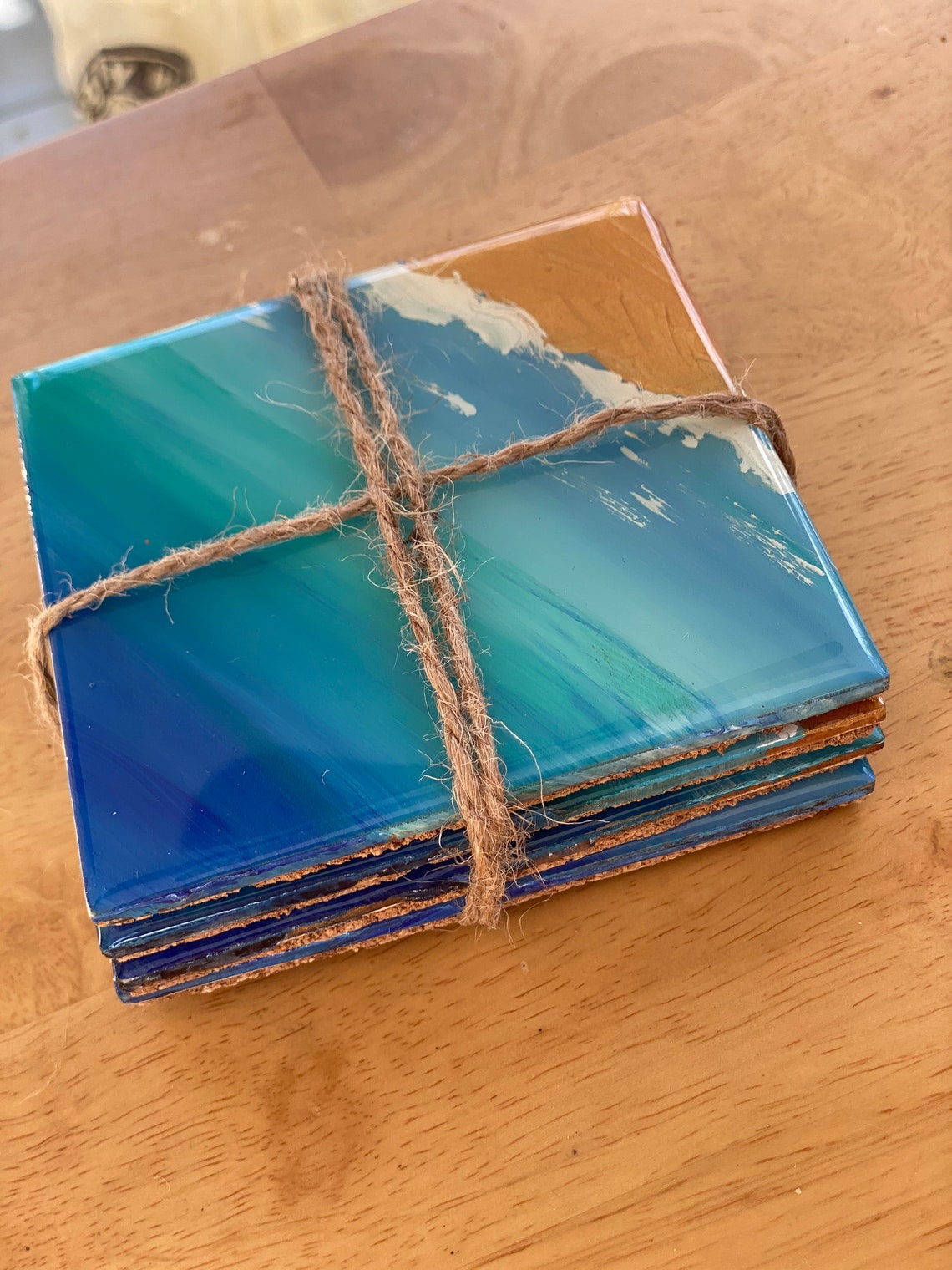 4x4 Coasters set of 4 - Etsy