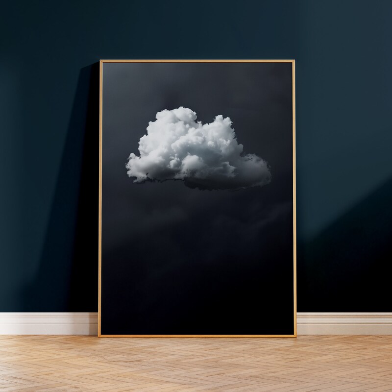 Cloud Art Print - Etsy