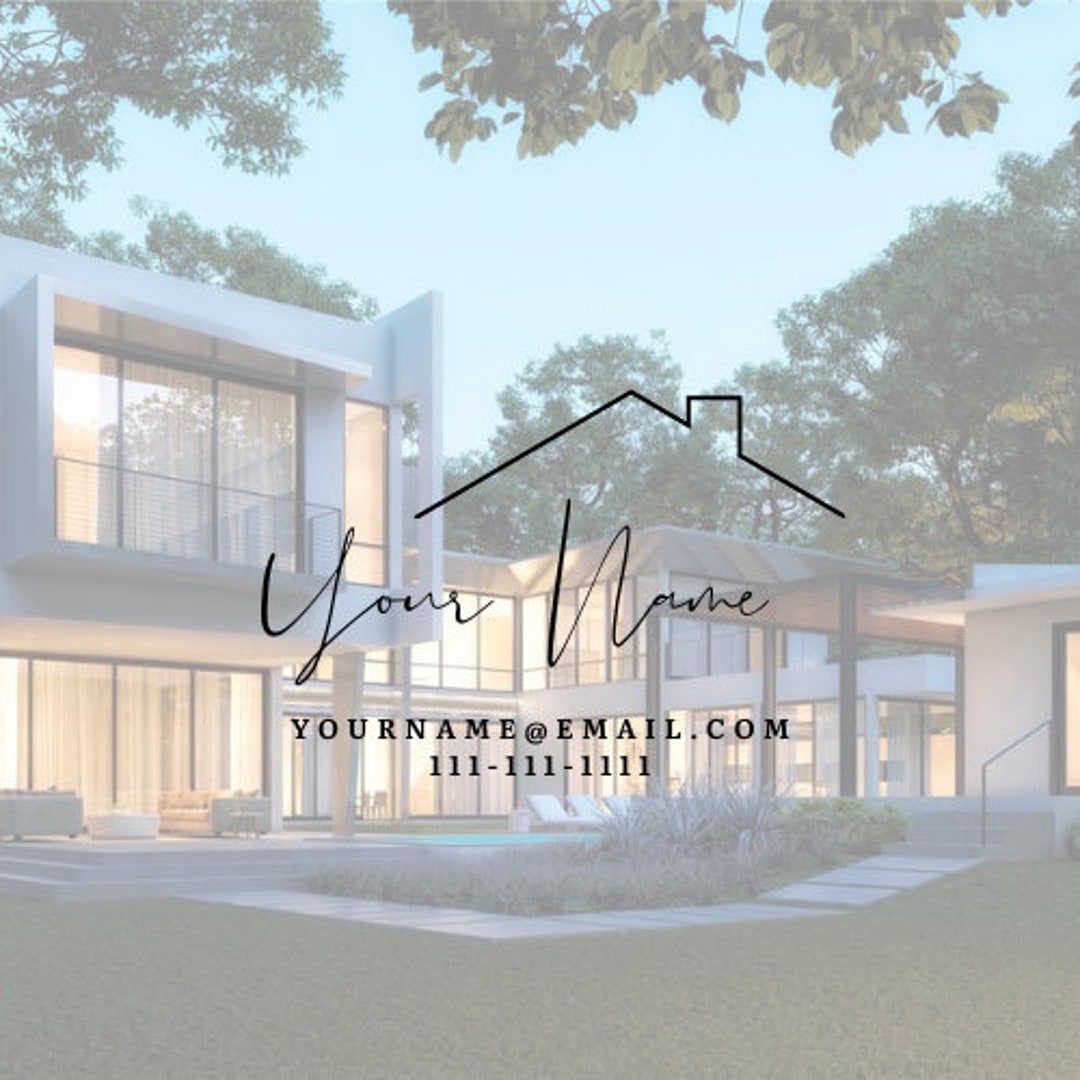 Luxury Real Estate Logo for Real Estate Agents Business Logo Listing ...