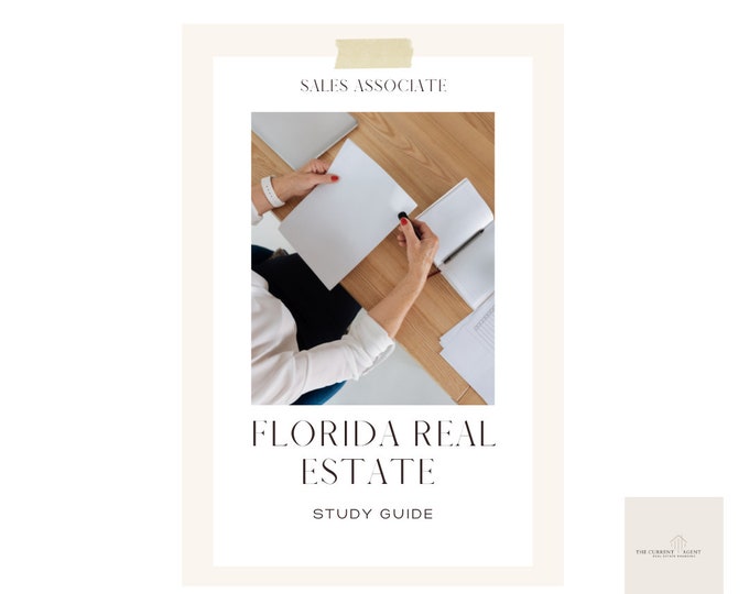 Florida Real Estate Exam Study Guide Printable Study Guide for the ...