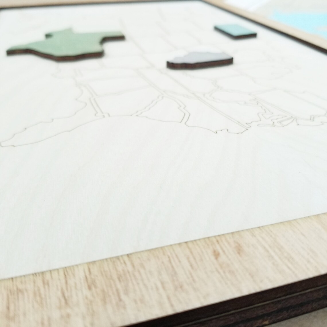 Glowforge File US Map Laser SVG File Travel Map | Etsy