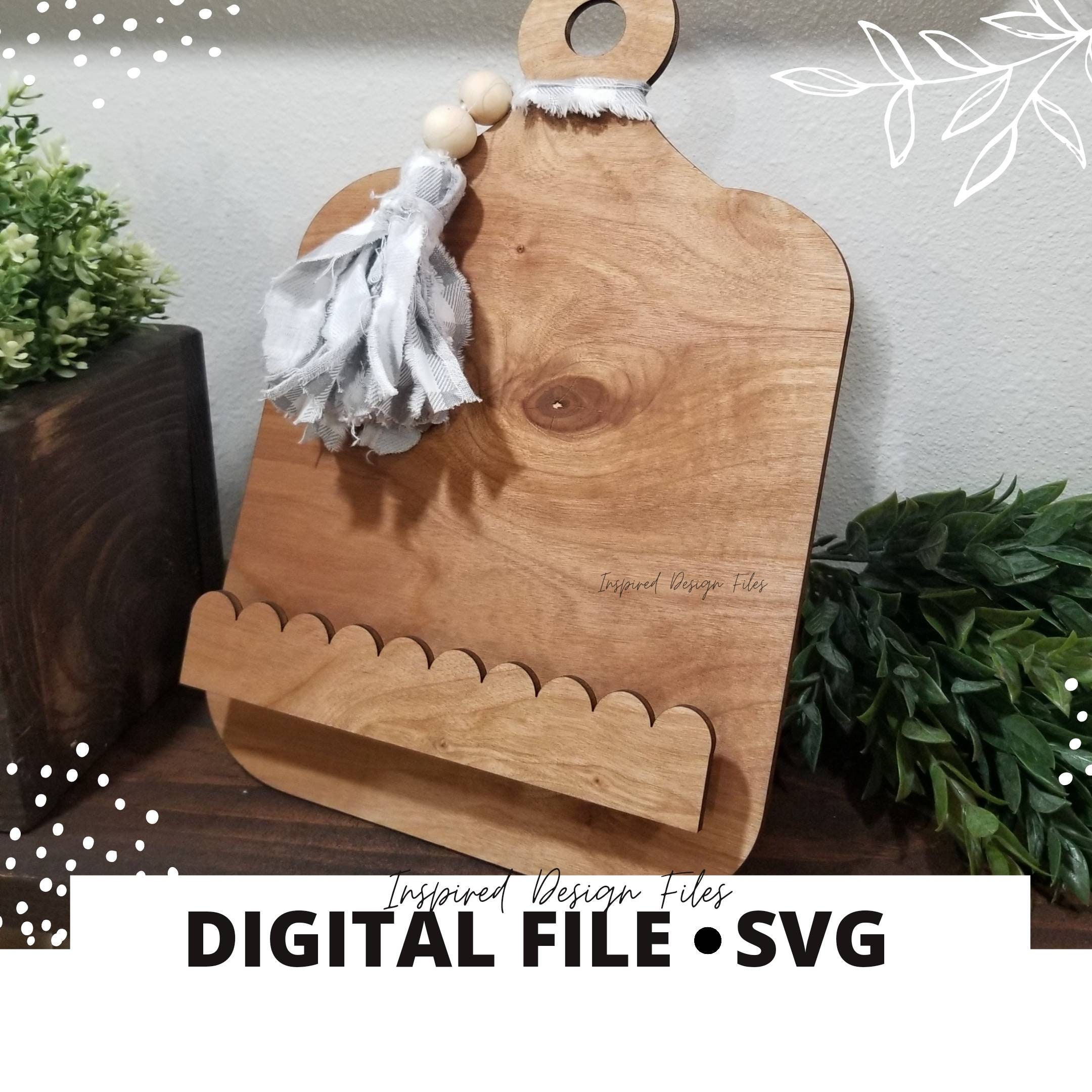 Tablet Stand SVG | Cookbook Stand | Recipe Holder | Chefs Stand | Easel ...