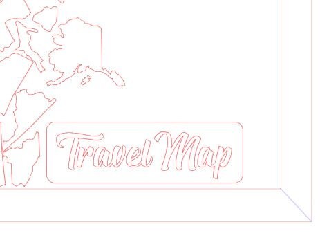 Glowforge File | US Map | Laser SVG File | Travel Map SVG | Adventure ...