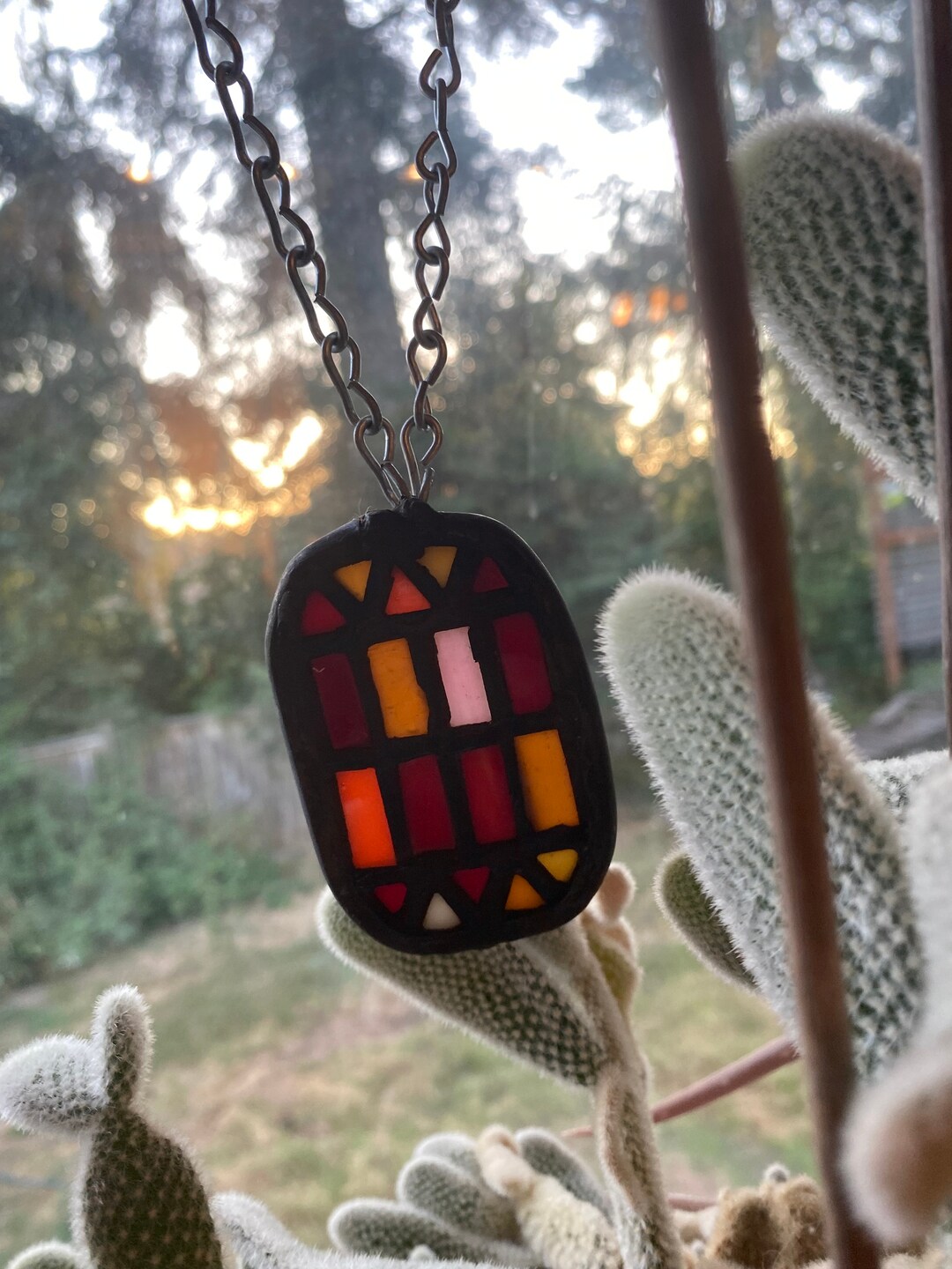 Mini Stained Glass Window Multi - Etsy