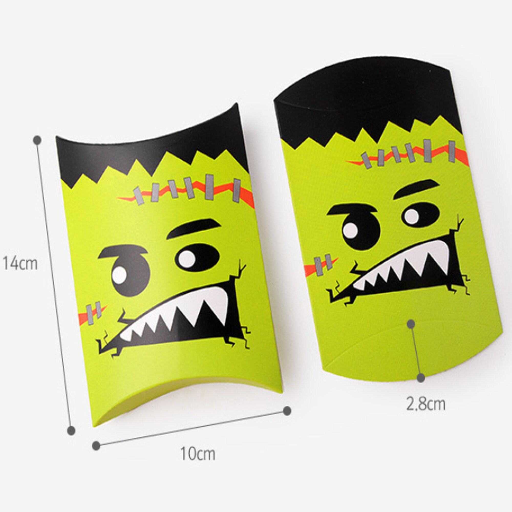 8pcs Halloween Treat Box/halloween Candy Boxes/frankenstein - Etsy