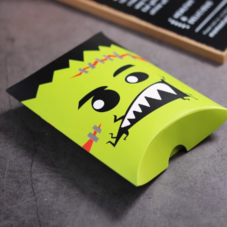 8pcs Halloween Treat Box/halloween Candy Boxes/frankenstein Trick or ...