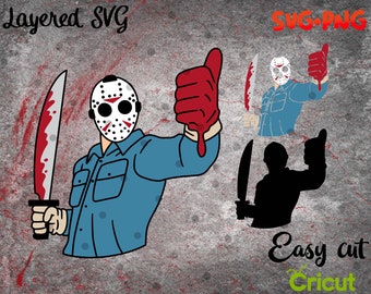 Jason Voorhees Svg - Etsy