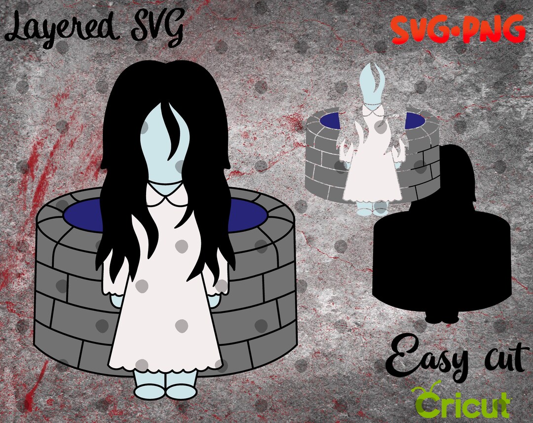 Layered SVG Halloween for Cricut, Horror Svg, Vinyl File, Ghost Svg ...