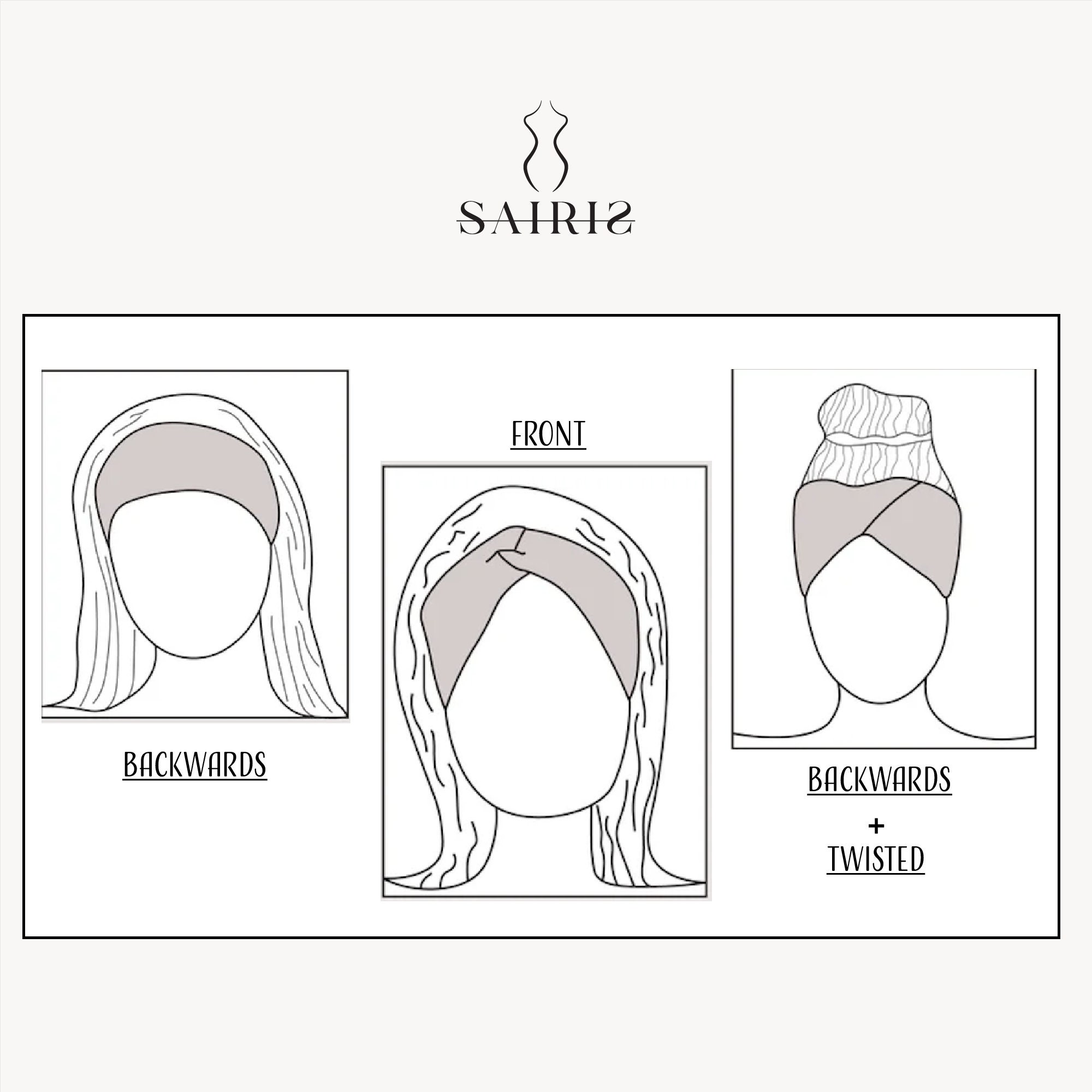 Twist Headband Sewing Pattern PDF | Headband Pattern | Hair Accessory ...