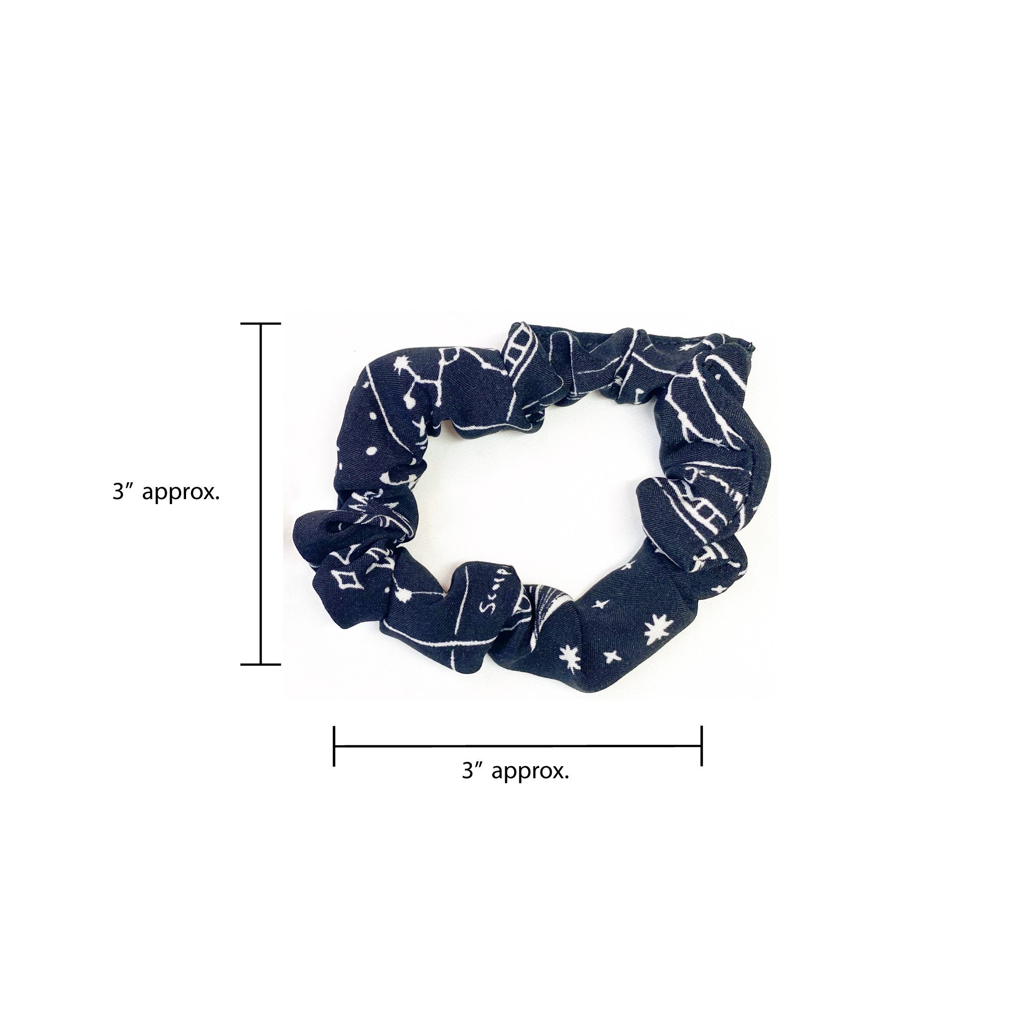 Scrunchies Sewing Pattern PDF | 3 SIZES Skinny, Regular and Oversized ...