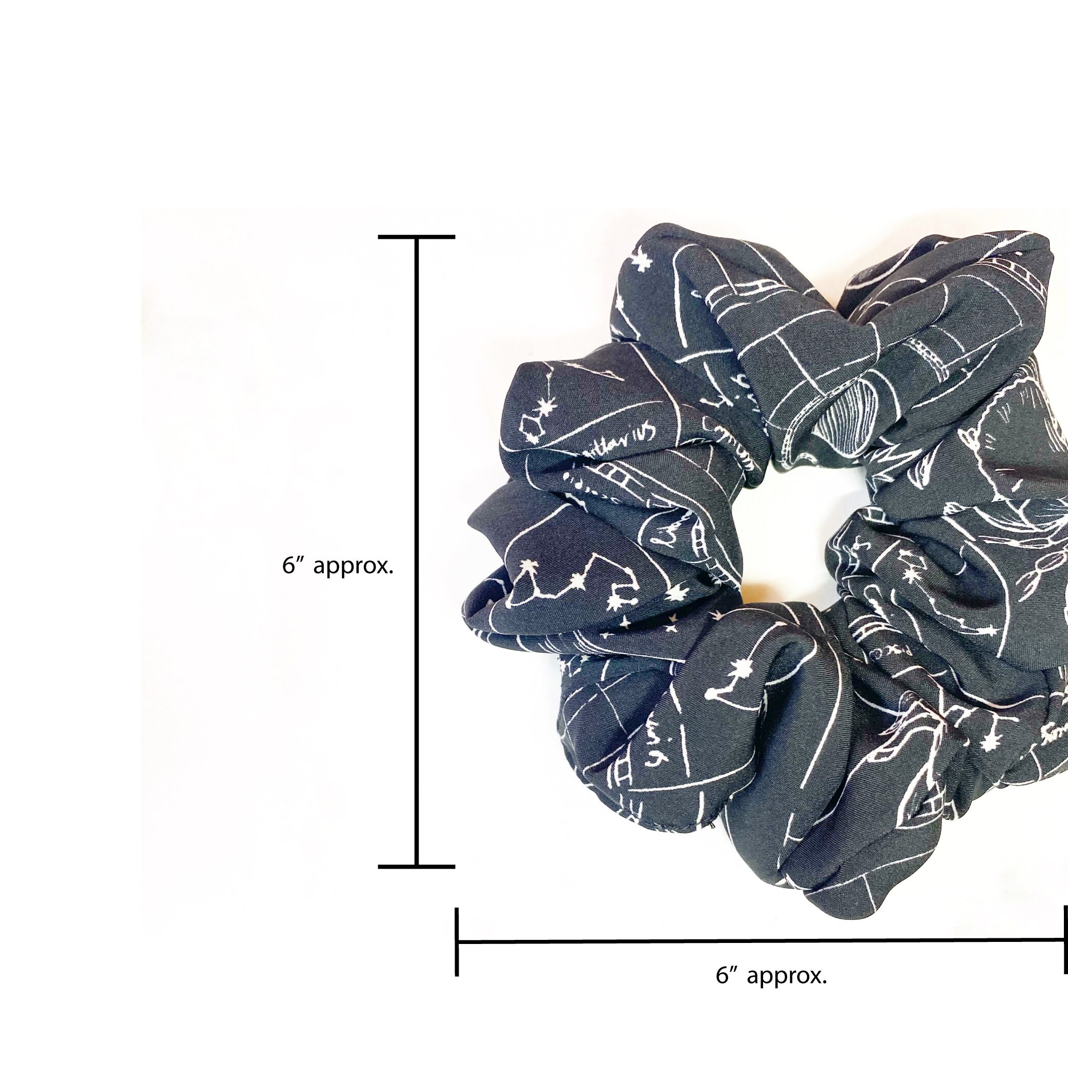 Scrunchies Sewing Pattern PDF | 3 SIZES Skinny, Regular and Oversized ...