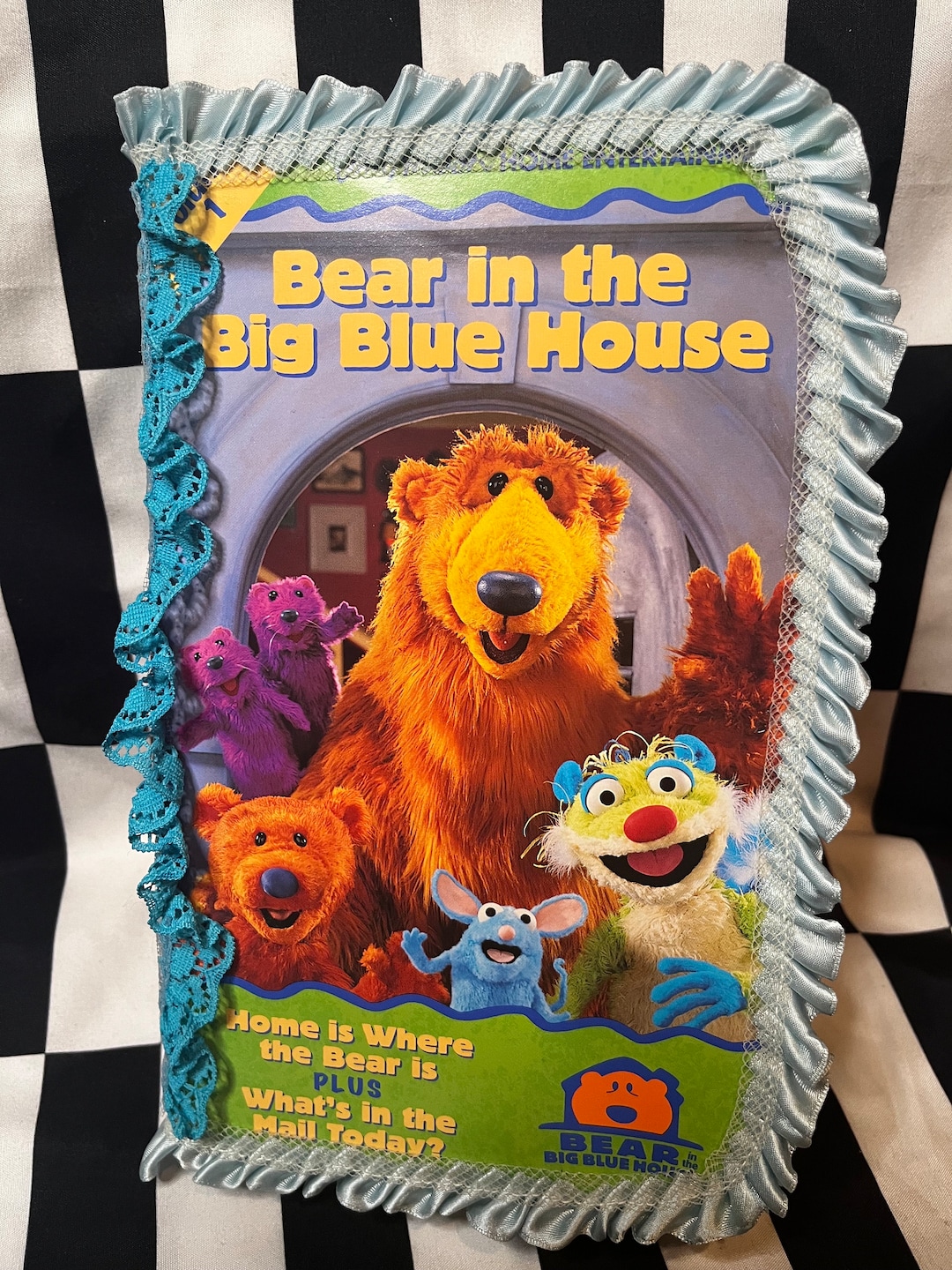 VHS Bear in the Big Blue House Junk Journal - Etsy