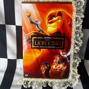 VHS the Lion King Junk Journal - Etsy