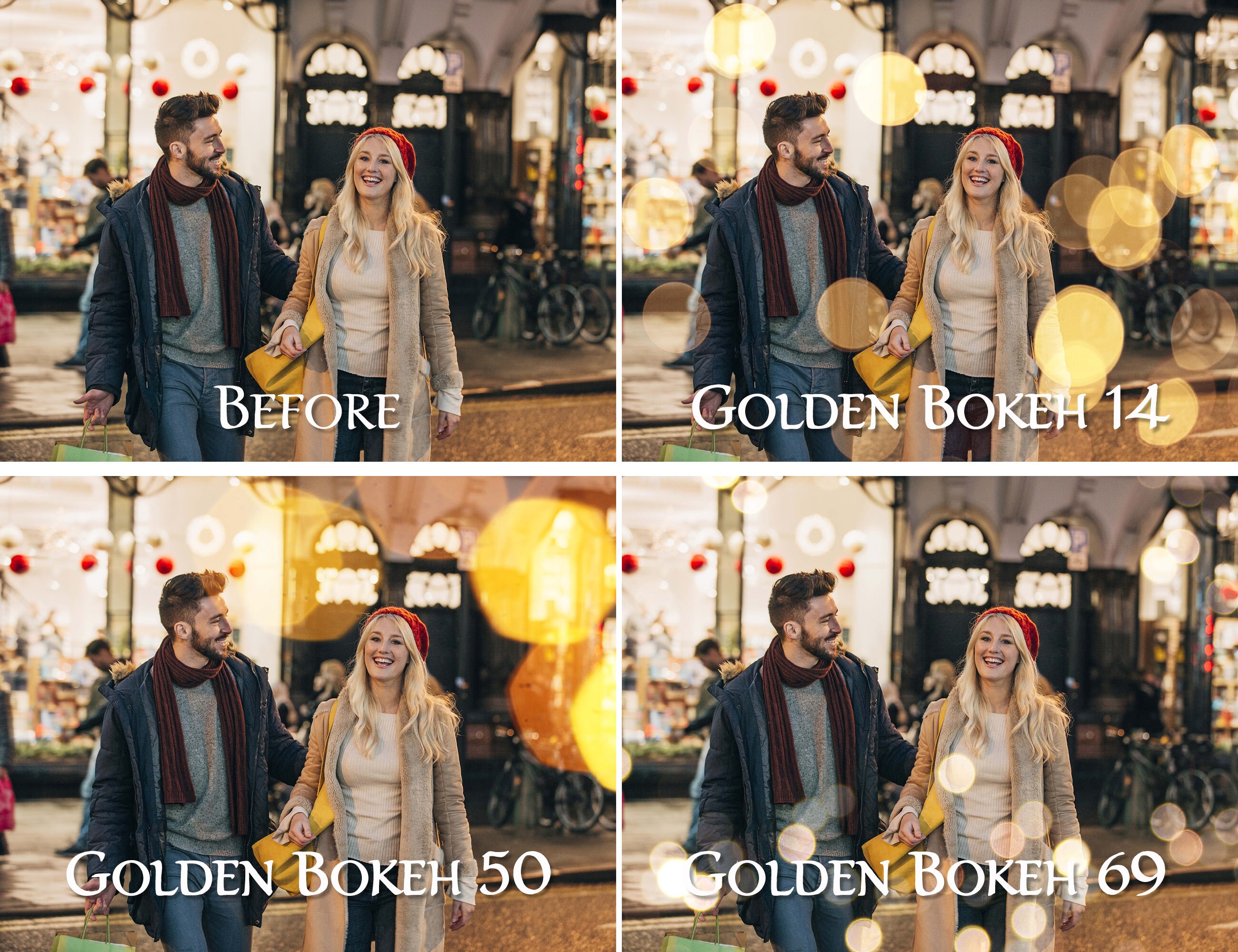 80 Overlays, Golden Bokeh Overlays, 80 Jpg Overlays, Bokeh Lights Overlays, Photo Overlays ...