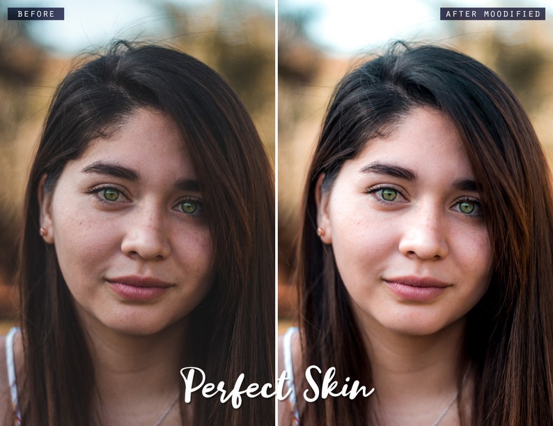 12 Mobile & Desktop Lightroom Presets, Perfect Skin Presets, Instagram ...