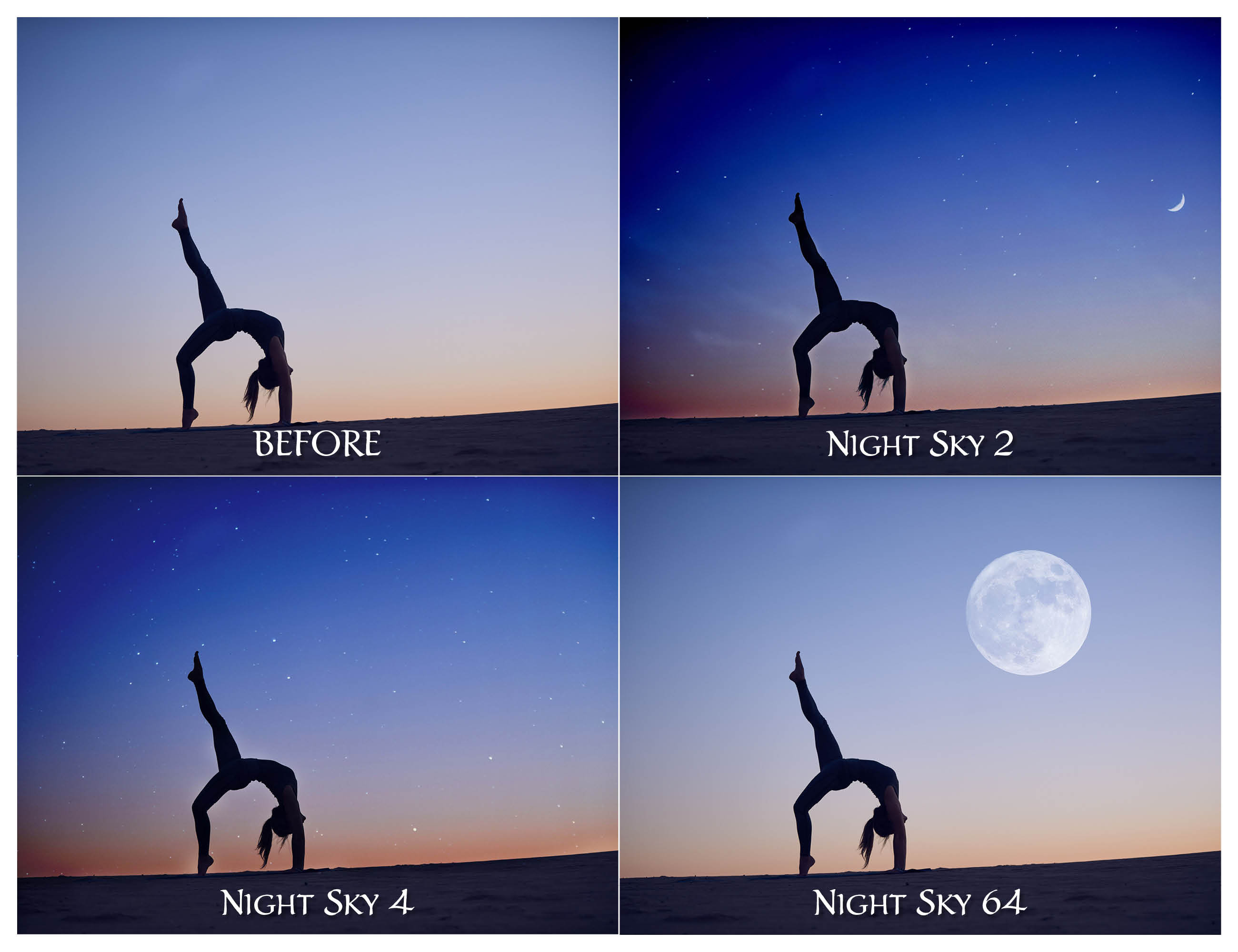 80 Overlays Night Sky Overlays 80 Jpg Overlays Sky - Etsy