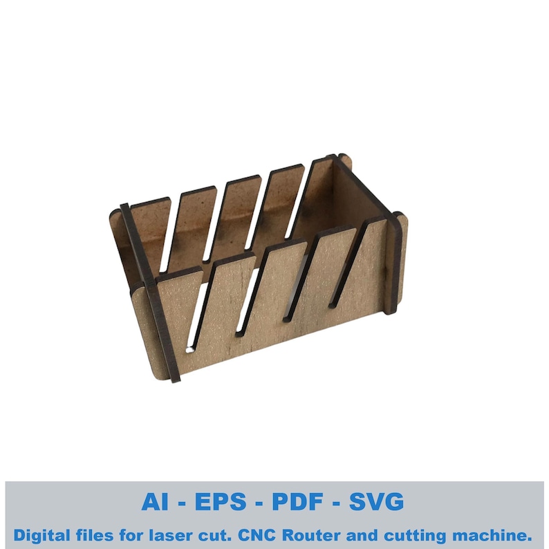 Coaster Holder Stand Laser Cut Ai Glowforge Svg CNC Router Cutting ...