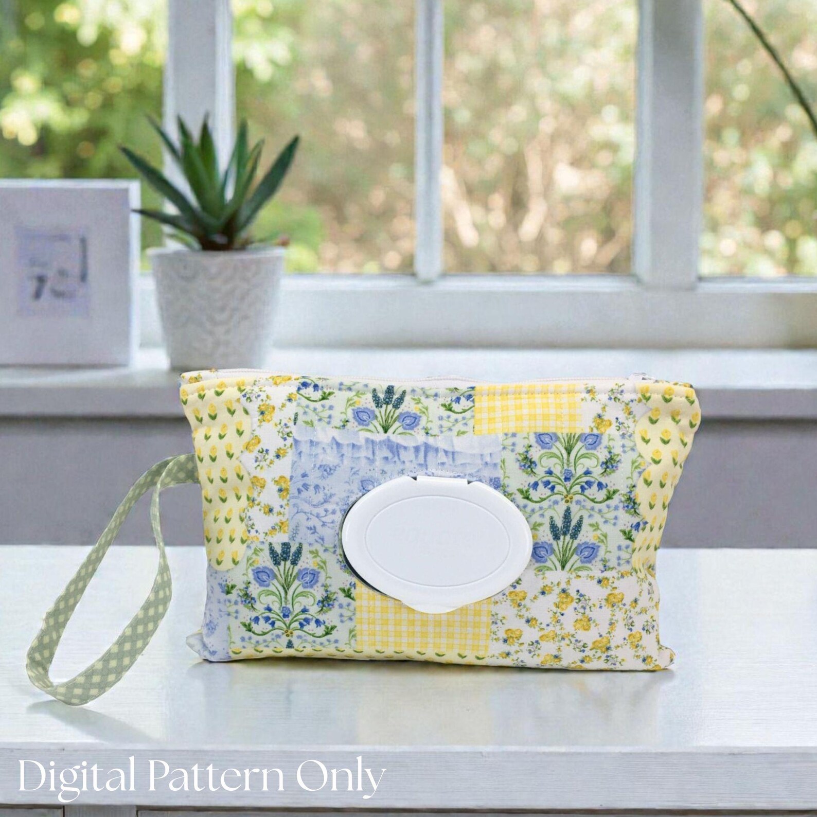 Quilted Wipe Pouch Sewing Pattern | Baby Diaper and Wipe Holder PDF ...