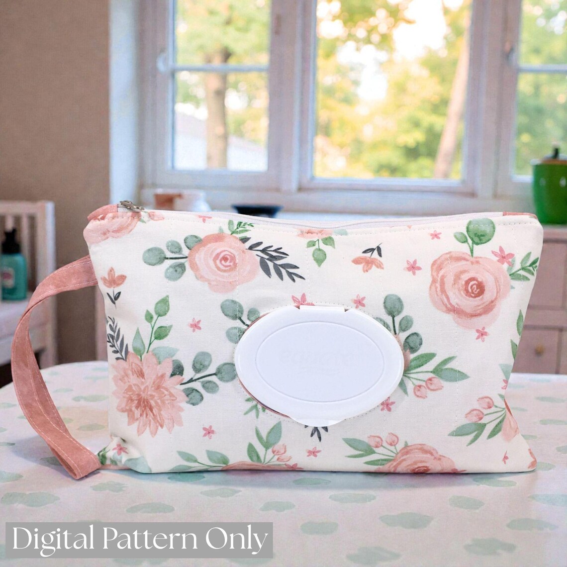 Quilted Wipe Pouch Sewing Pattern | Baby Diaper and Wipe Holder PDF ...