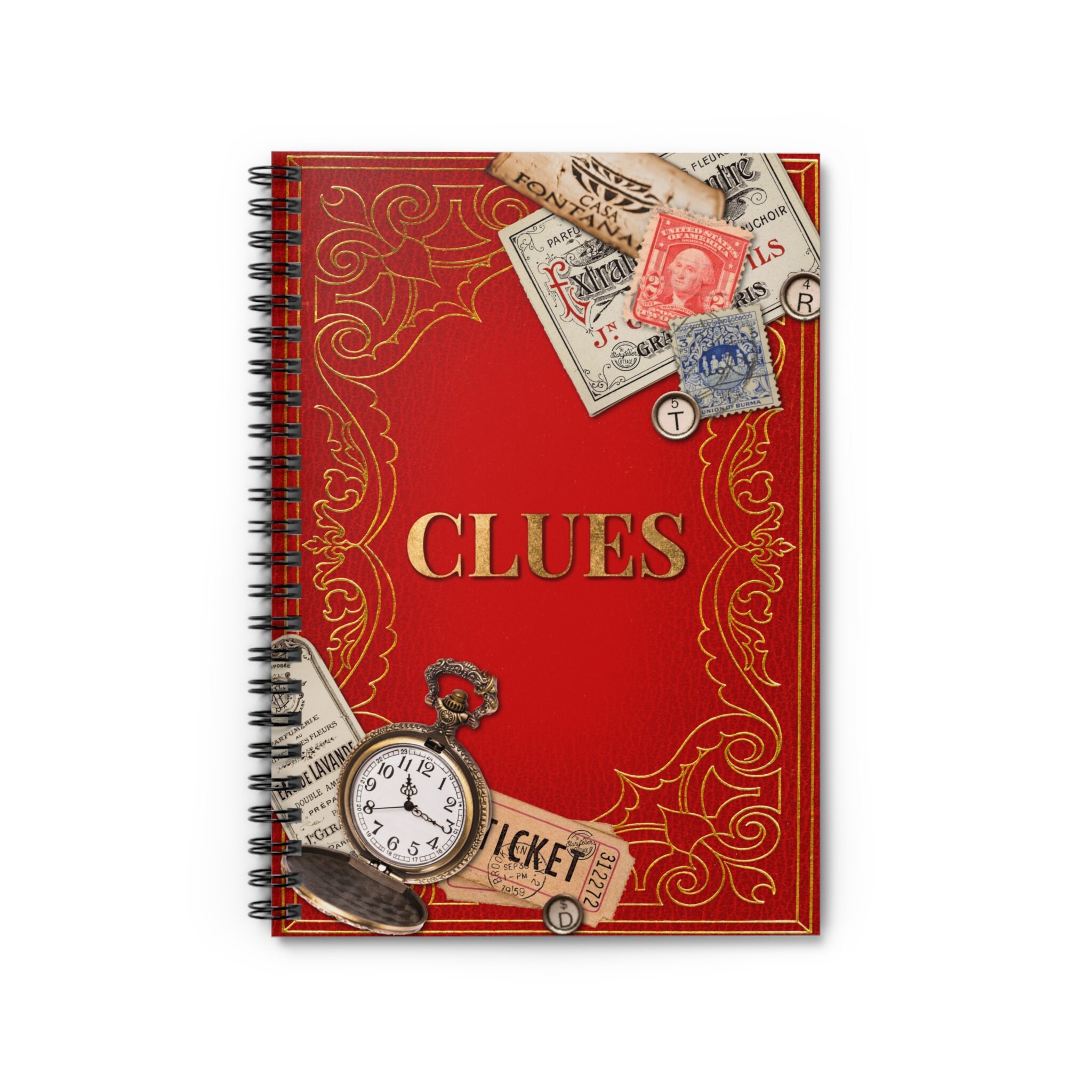 Clue Gathering Notebook | Murder Mystery Party Accessories | Party ...