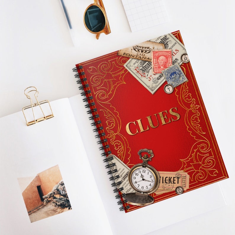 Clue Gathering Notebook | Murder Mystery Party Accessories | Party ...